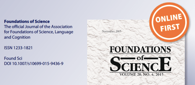 two papers in Foundations of Science – Mark Coeckelbergh